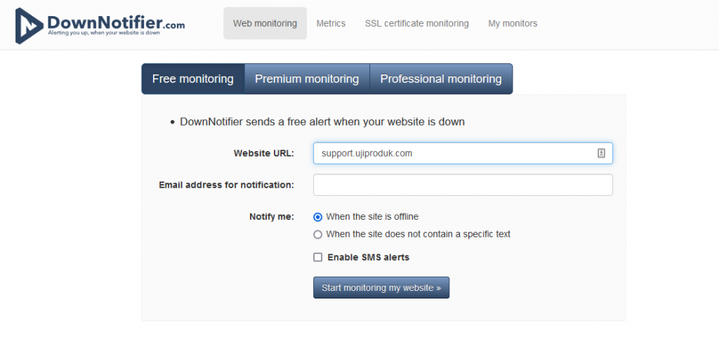Cara Cek Website Down atau Tidak dengan Online Tools - Gudangssl